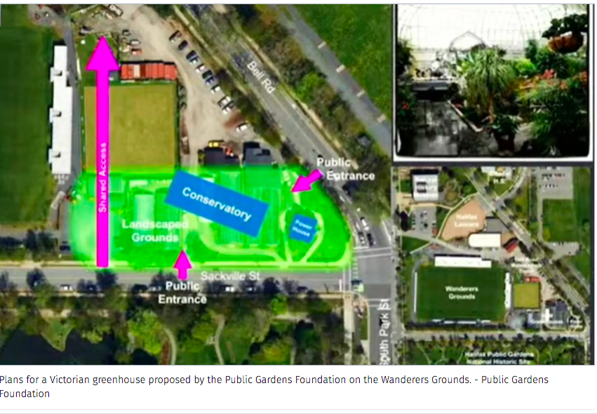 Halifax Common Master Plan, Wanderers Block & Public Garden Greenhouses ...
